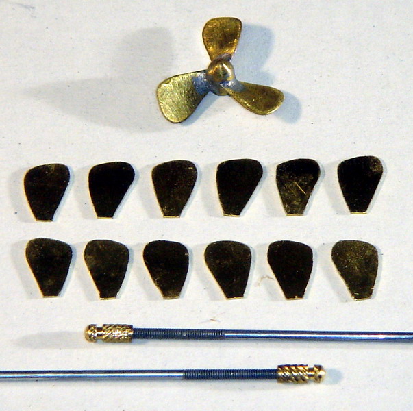 Eliche autocostruite per modelli navali